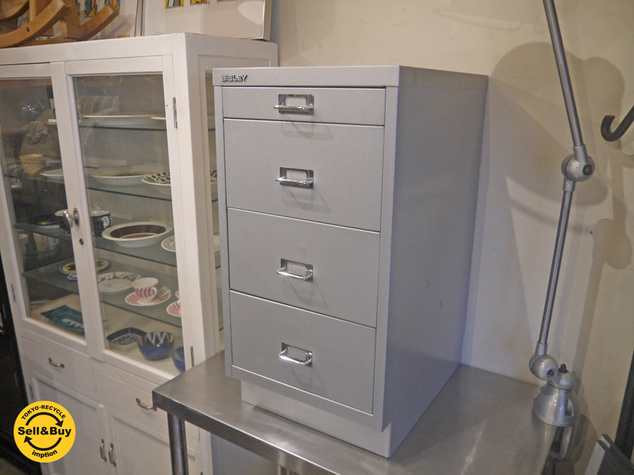 ビスレー BISLEY BASICシリーズ BA3 / CD キャビネット 4段 シルバー 中古品 買い取りしました！ 自由が丘店 出張買取 | 中古家具を探すならTOKYO RECYCLE ...