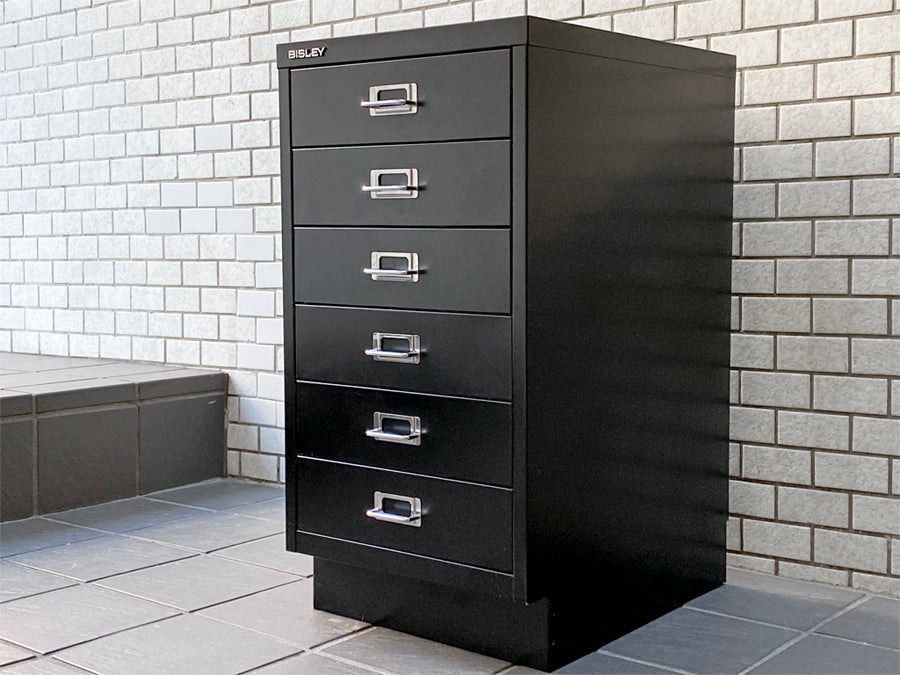 ビスレー BISLEY BASICシリーズ BA3/6 A3 キャビネット 引き出し 6段 ブラック 英国 中古品 買い取りしました。 | 中古家具を探すならTOKYO RECYCLE imption