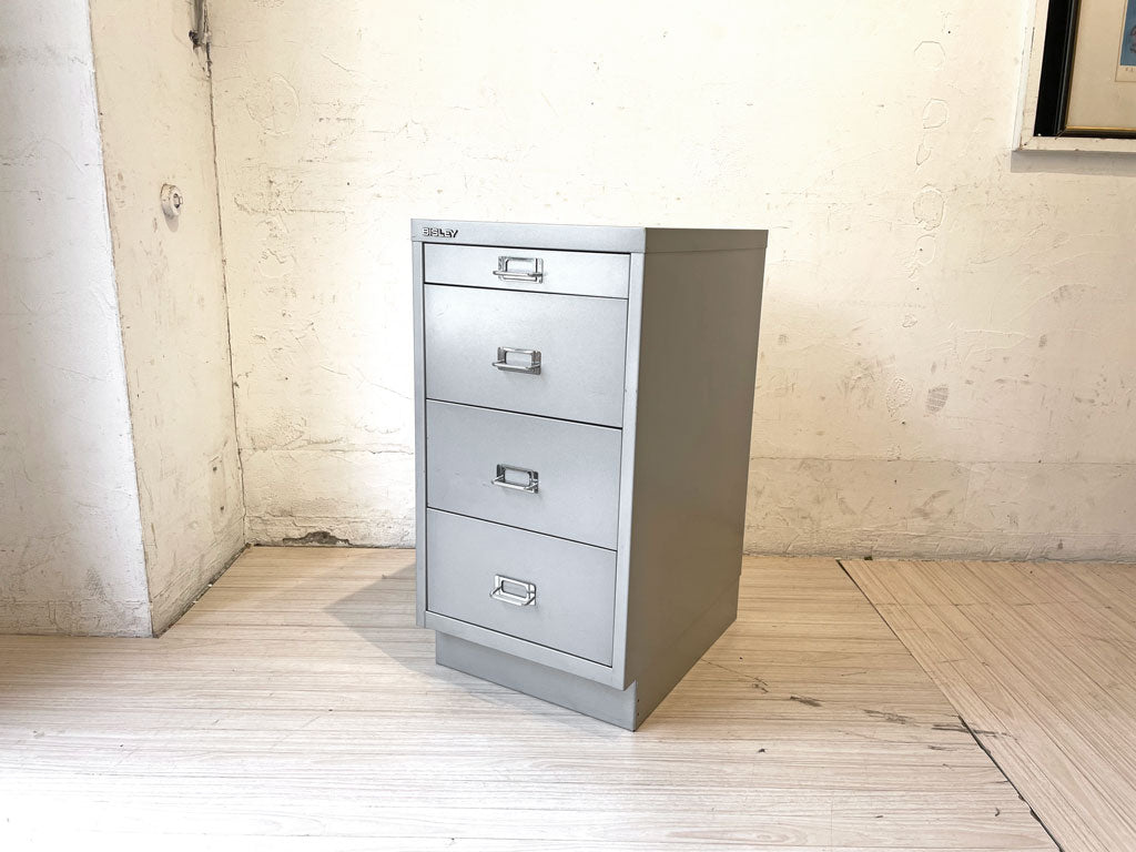 ビスレー BISLEY BASICシリーズ BA3/CD キャビネット 4段 シルバー デスク袖 イギリス インダストリアル 廃盤品 下北沢 – TOKYO RECYCLE imption