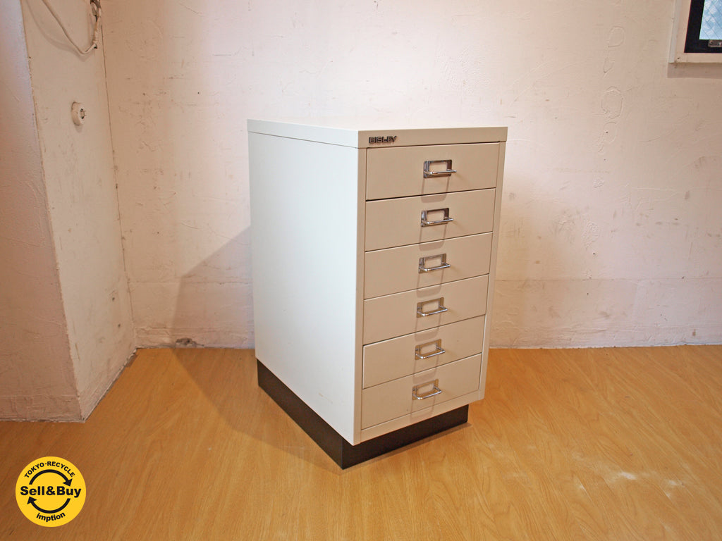 ビスレー BISLEY BASICシリーズ BA3/6 6段キャビネット A3サイズ ホワイト 中古品 買い取りしました。 – TOKYO RECYCLE imption