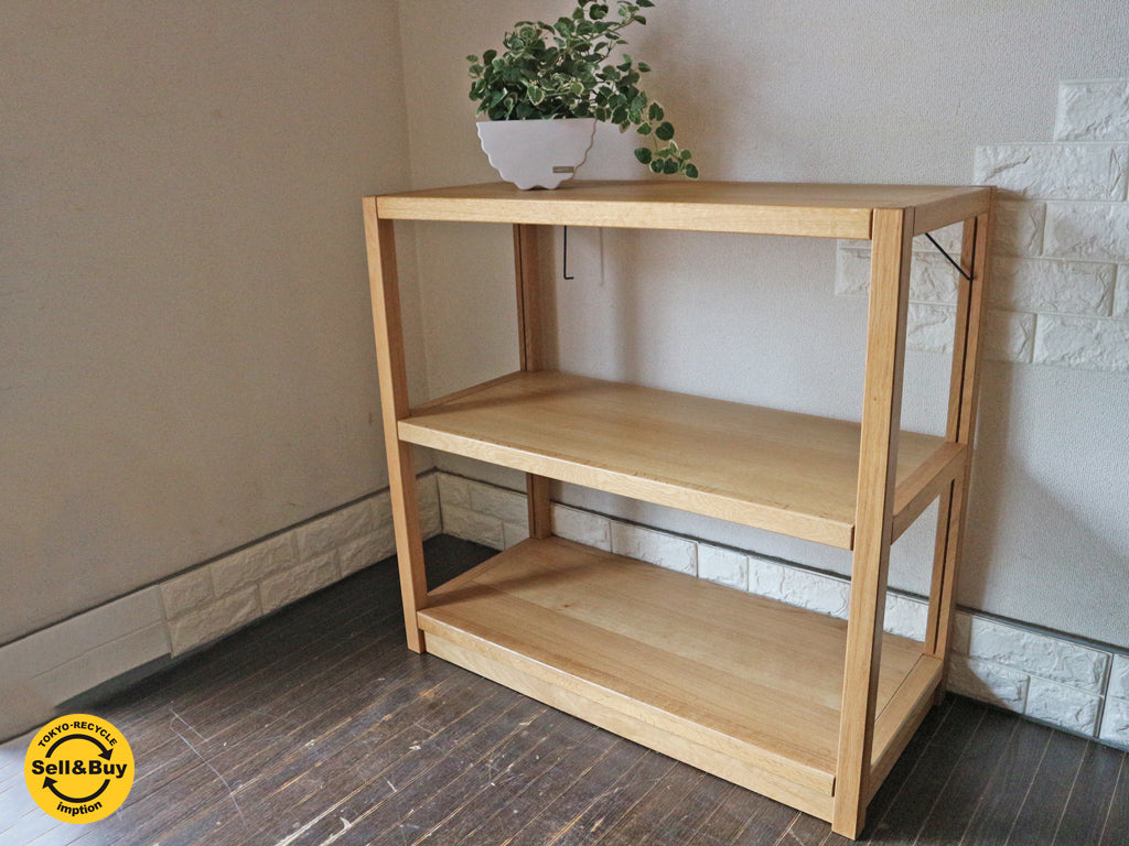無印良品 MUJI オーク材 2段 オープンシェルフ 飾り棚 中古品 買い取りしました。 – TOKYO RECYCLE imption