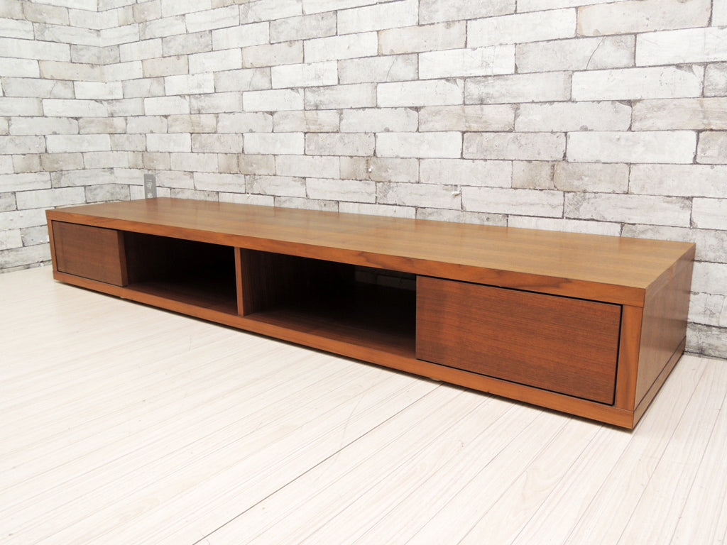 モダンデザイン ローボード AVボード ウォールナットカラー W180cm 中古品 買い取りしました。 | 中古家具を探すならTOKYO RECYCLE imption