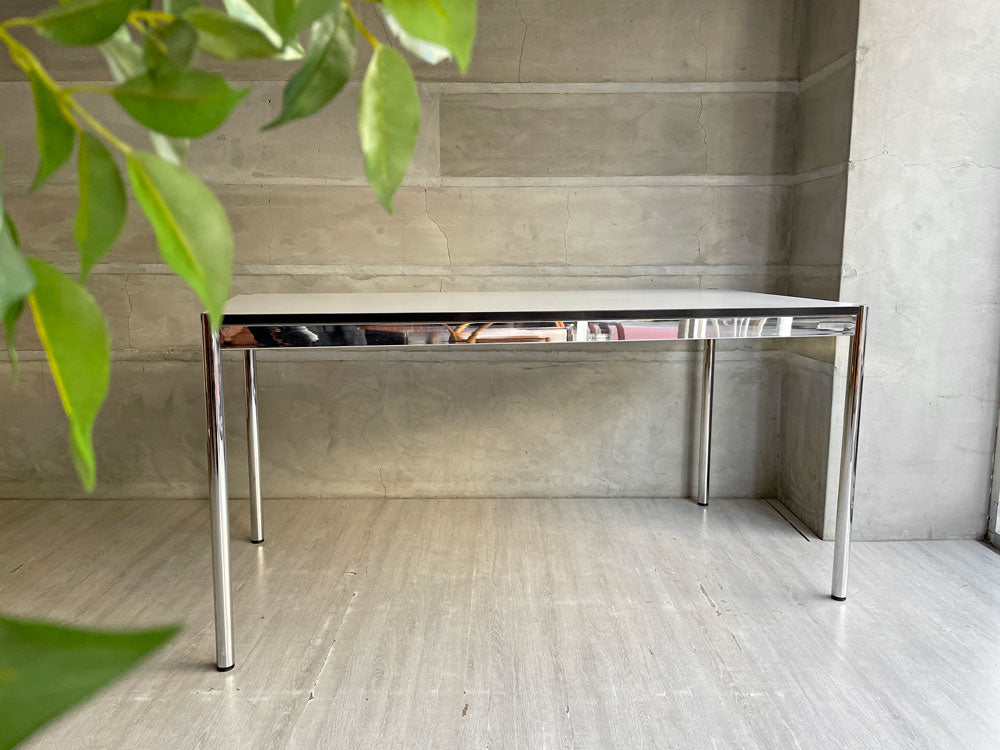 USMモジュラーファニチャー USM Haller USMハラーテーブル ワーキングデスク ダイニングテーブル W150cm アジャスター – TOKYO RECYCLE imption