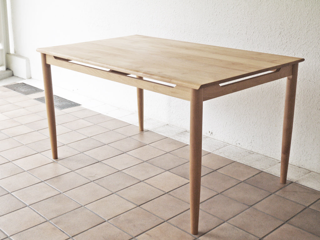 ケユカ KEYUCA チェルビアット ダイニングテーブル アルダー材 幅130cm 北欧スタイル 中古品 買い取りしました。 – TOKYO RECYCLE imption