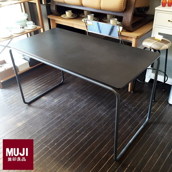 無印良品 MUJI × トーネット THONET スチールパイプデスク ダークグレー L – TOKYO RECYCLE imption