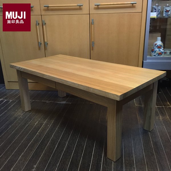 無印良品 MUJI タモ材 引き出し付き ローテーブル ナチュラル 北欧スタイル – TOKYO RECYCLE imption