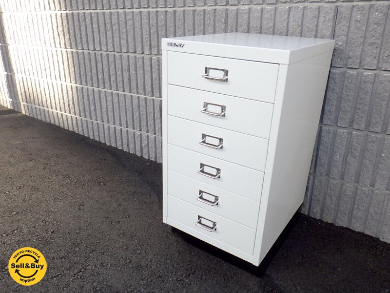 英国 BISLEY / ビスレー社 " BASICシリーズ " 『 Side Cabinet / サイドキャビネット - BA3/6 』 A – TOKYO RECYCLE imption