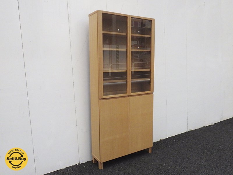 MUJI / 無印良品 『 組み合わせて使える木製収納 ミドルタイプ 』+別売『 扉4枚 』Set! ★ – TOKYO RECYCLE imption