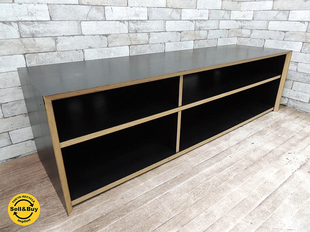 シボネ CIBONE テレビボード AVボード テレビ台 W150cm 積層合板 モノトーンブラック モダンデザイン – TOKYO RECYCLE imption