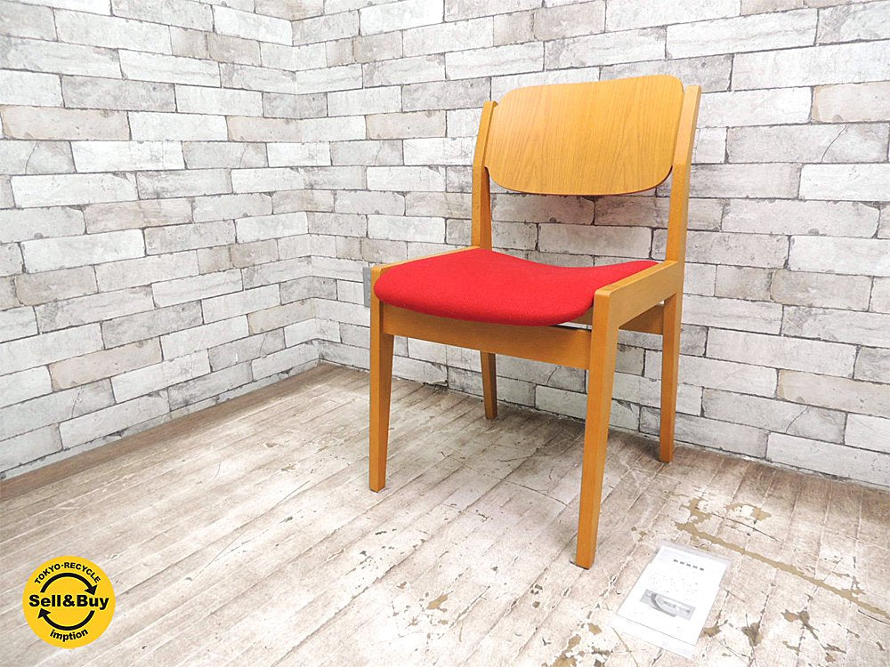天童木工 TENDO 水之江忠臣 デザイン 名作 ブックチェア A ダイニングチェア S-0508NA-ST | 中古家具を探すならTOKYO RECYCLE imption