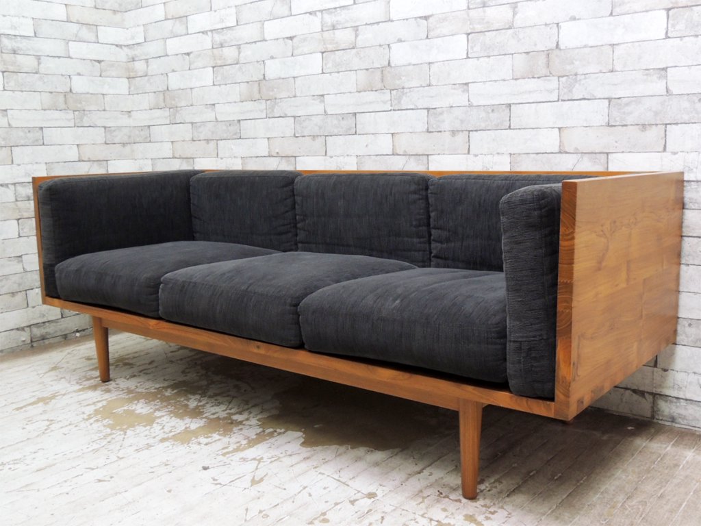 クロロス CHLOROS アッセンブル キューブ Assemble Cube トリプルソファ 3人掛け チーク無垢材 北欧スタイル – TOKYO RECYCLE imption