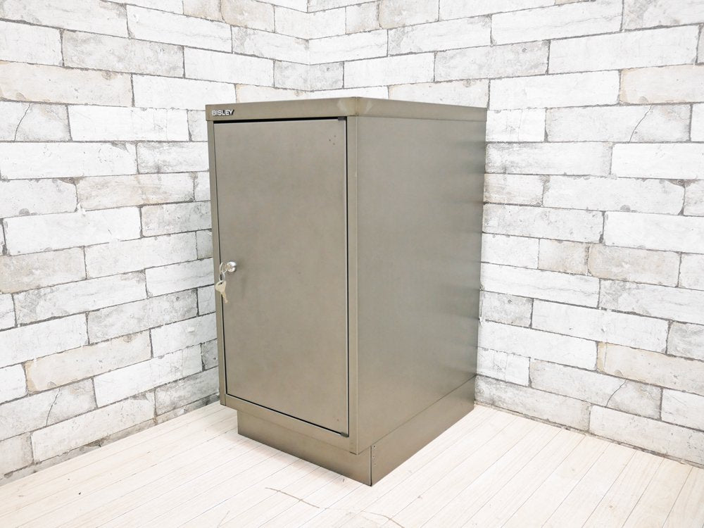 ビスレー BISLEY ベーシック BASICシリーズ BA3/29 キャビネット 1ドアタイプ シルバー系 棚板1枚 鍵付 ノーマルベース | 中古家具を探すならTOKYO RECYCLE ...
