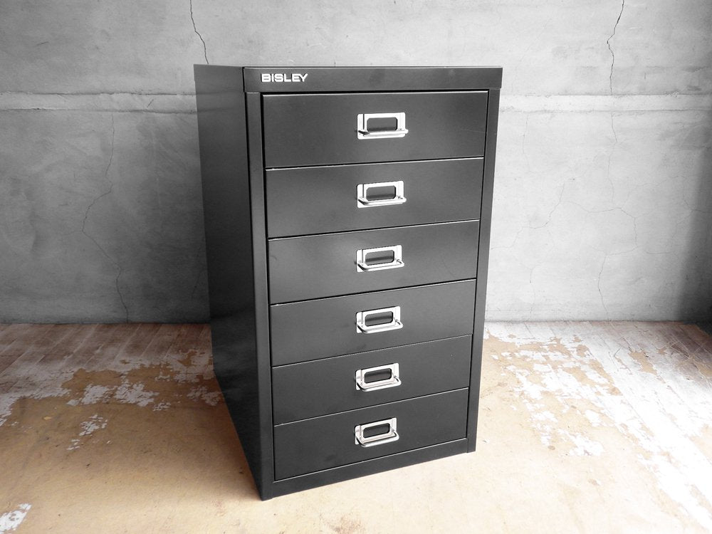 ビスレー BISLEY ベーシック BASICシリーズ BA3/6 A3 キャビネット ブラック 抽斗6杯 デスクワゴン オフィス家具 英国 – TOKYO RECYCLE imption