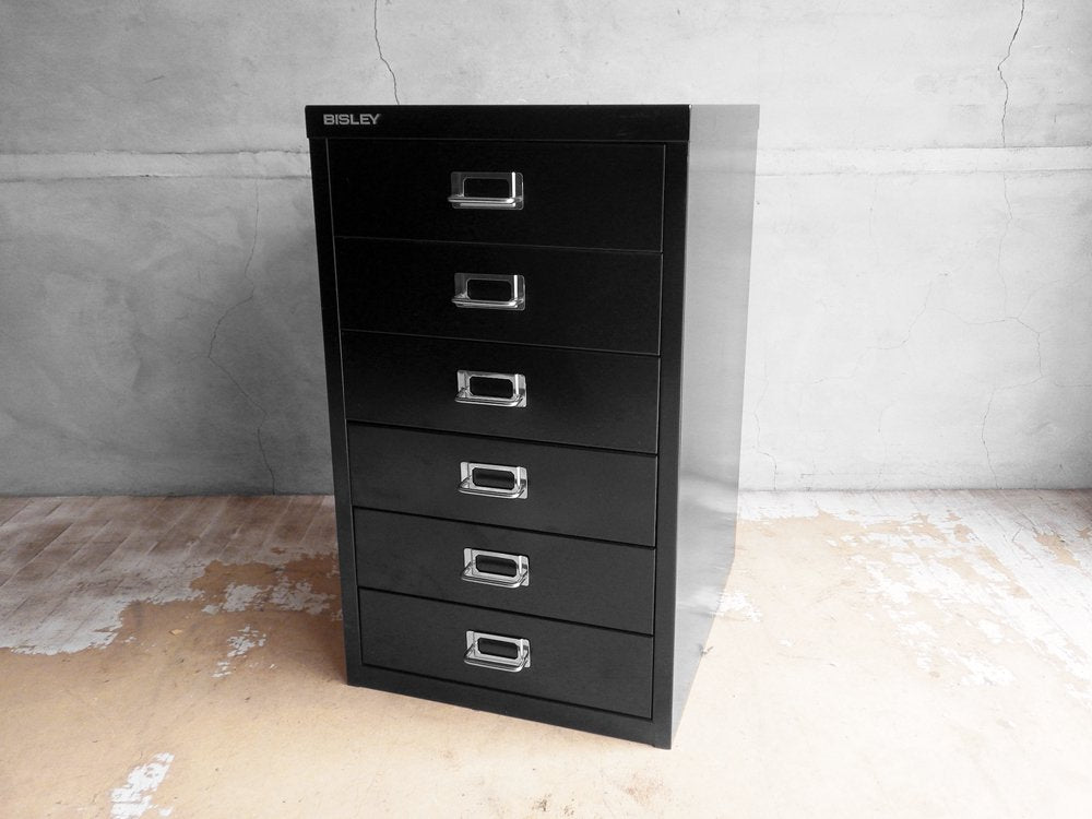 ビスレー BISLEY ベーシック BASICシリーズ BA3/6 A3 キャビネット ブラック 抽斗6杯 デスクワゴン オフィス家具 英国 – TOKYO RECYCLE imption