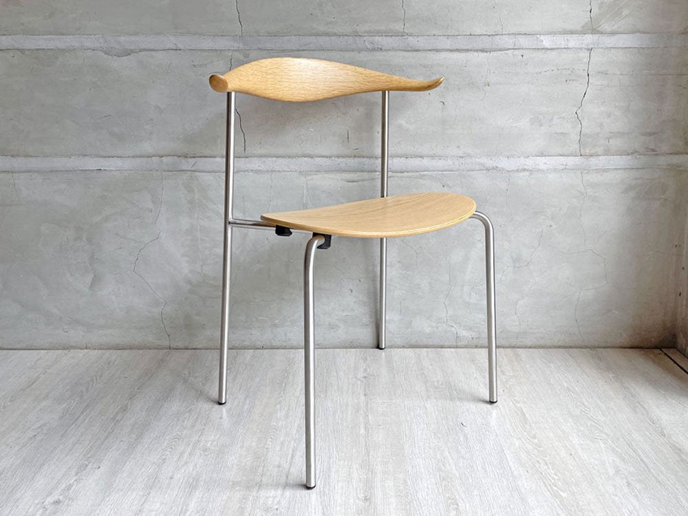 カールハンセン＆サン Carl Hansen & Son CH88T ダイニングチェア オーク材 ステンレススチールフレーム ハンス・J・ウ – TOKYO RECYCLE imption