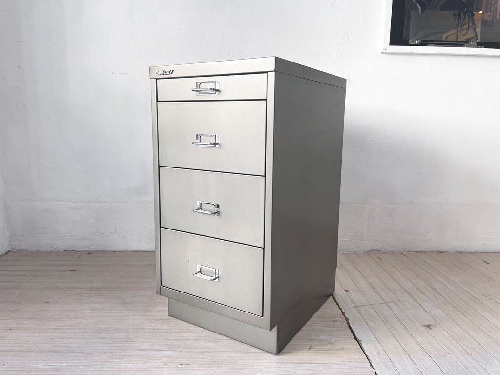 ビスレー BISLEY ベーシック BASICシリーズ A3キャビネット BA3/CD 4段 デスクキャビネット スレート色 ガンメタル英国 | 中古家具を探すならTOKYO RECYCLE ...