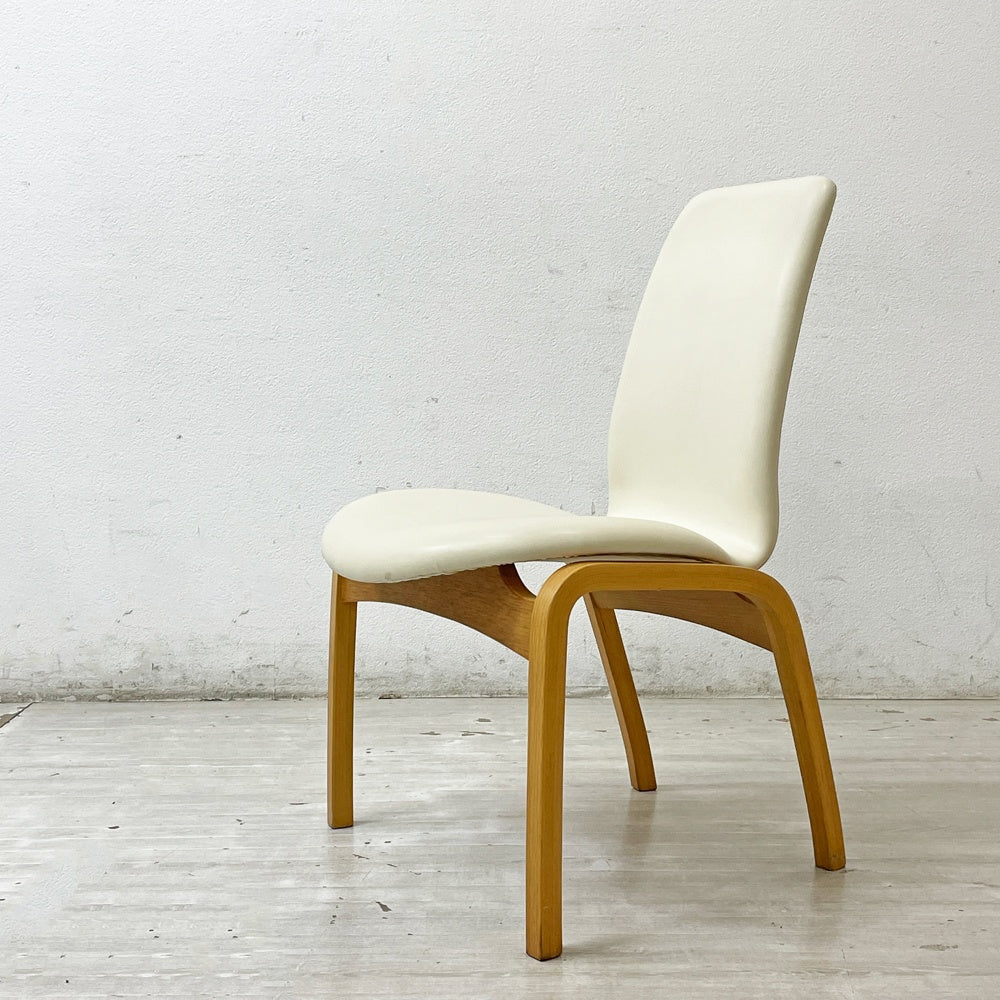 天童木工 Tendo アントラー Antler ダイニングチェア サイドチェア 坂倉準三デザイン オーク材 PVCレザー ビンテージ B – TOKYO RECYCLE imption