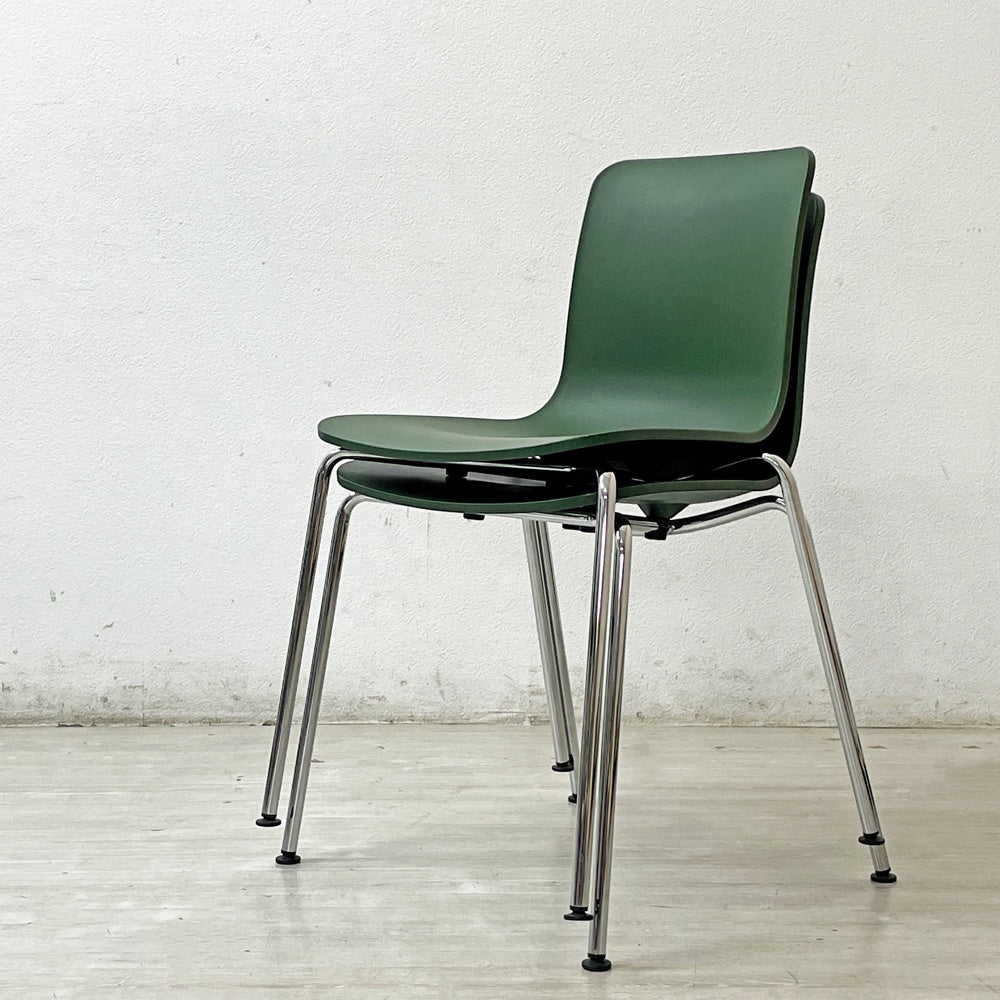 ヴィトラ vitra ハルチューブ HAL Tube サイドチェア ダイニングチェア スタッカブル ジャスパー・モリソン 2脚セット B – TOKYO RECYCLE imption