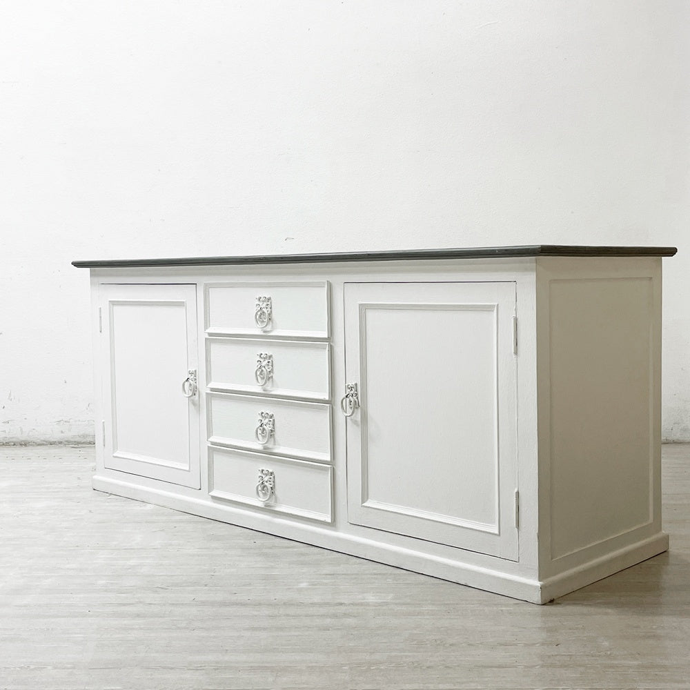 ブランディボワール BLANC D'IVOIRE JOE サイドボード ホワイトカラー シャビーシック サラグレース取扱い W180cm 参 – TOKYO RECYCLE imption