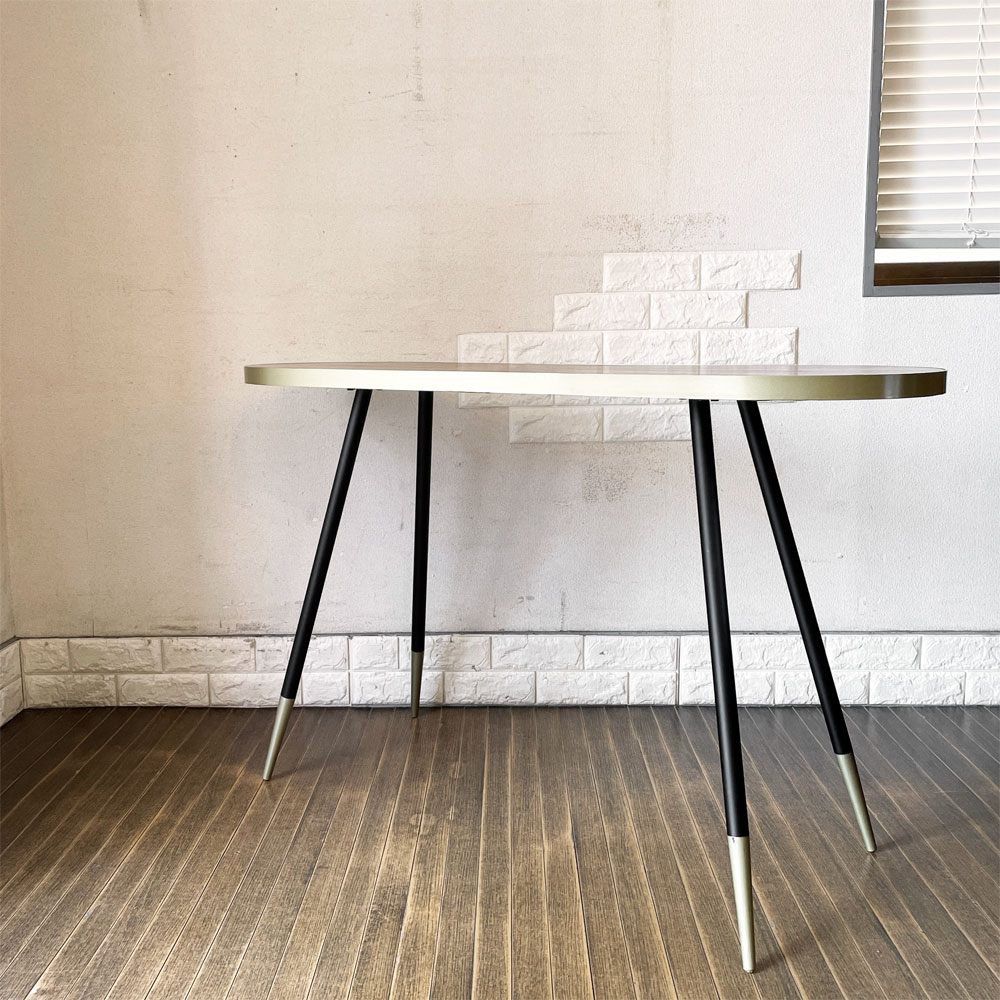 ザイファー Zuiver ドニーズ Denise コンソールテーブル デスク W121cm アッシュ材 鉄脚 ミッドセンチュリーデザイン オ – TOKYO RECYCLE imption