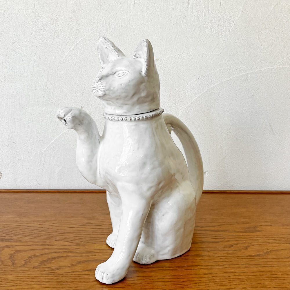 【下北沢店】アスティエ Astier de Villatte セツコ コレクション Setsuko collection ティーポット 猫 ...