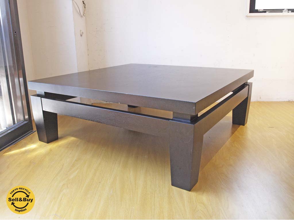カッシーナイクスシー cassina ixc. サルダン SARDANE ローテーブル ホワイトアッシュ材 マロンブラウン フィリップ・ユー ...