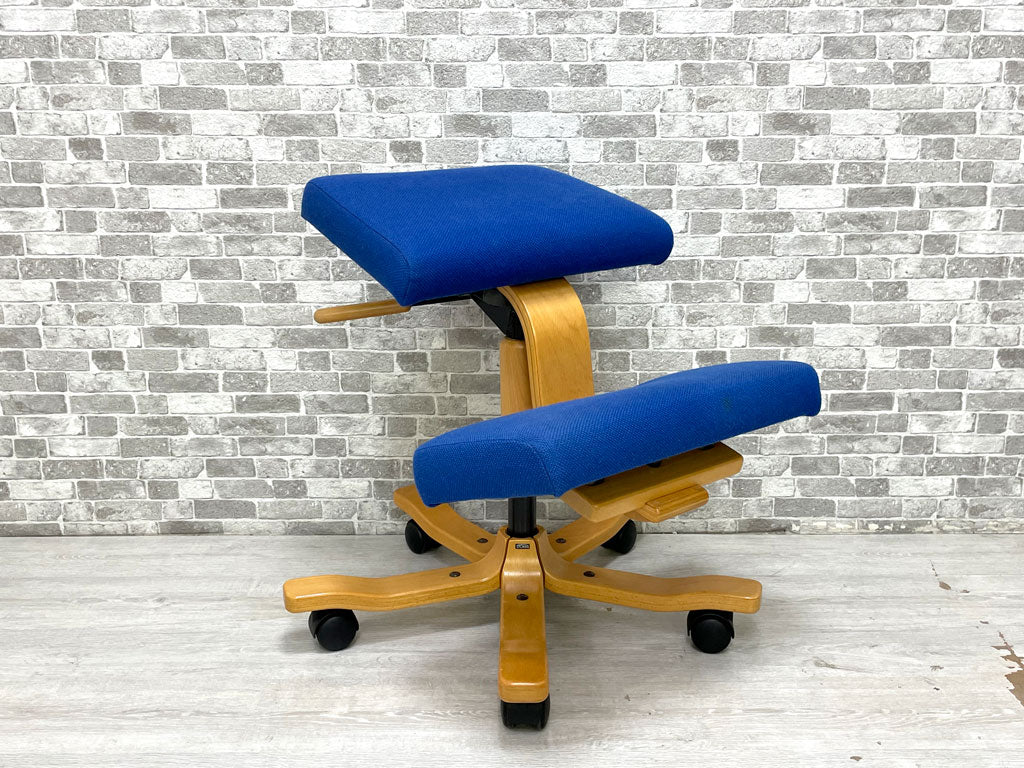 ヴァリエール VARIER ストッケ STOKKE バランス ウィング WING バランスチェア キャスター 昇降機能 ブルー ノルウェー ...