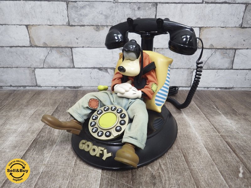 ビンテージ グーフィー 電話 Goofy Telephone ディズニー ジャンク | 中古家具を探すならTOKYO RECYCLE imption