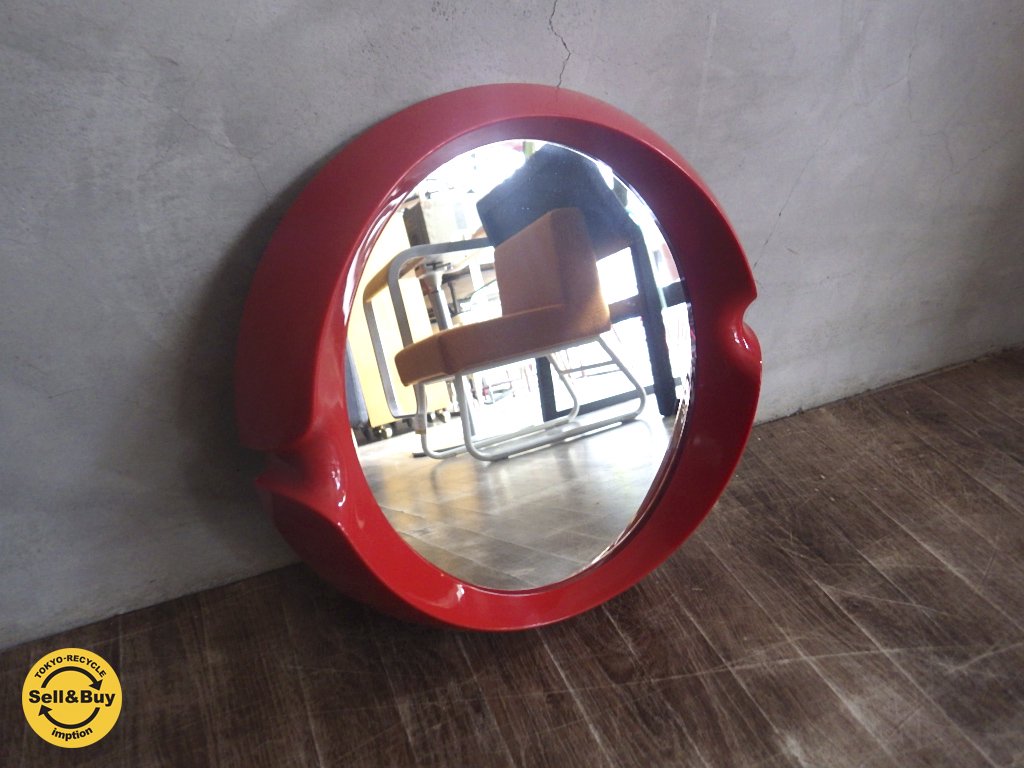 希少 廃盤 bomboa ボンボア 70's ヴィンテージ ミラー 鏡 スペースエイジ ♪ | 中古家具を探すならTOKYO RECYCLE ...