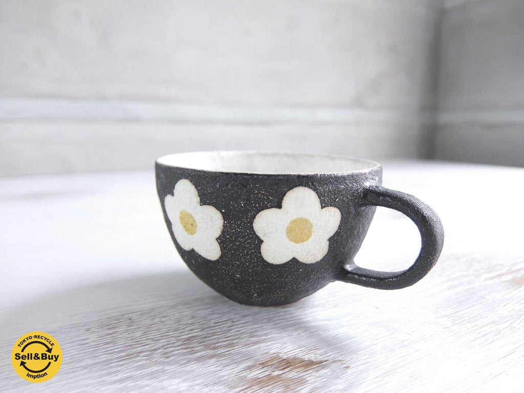 金井啓作 むくり工房 フローレット froletシリーズ カップ ブラウン ♪ | 中古家具を探すならTOKYO RECYCLE imption