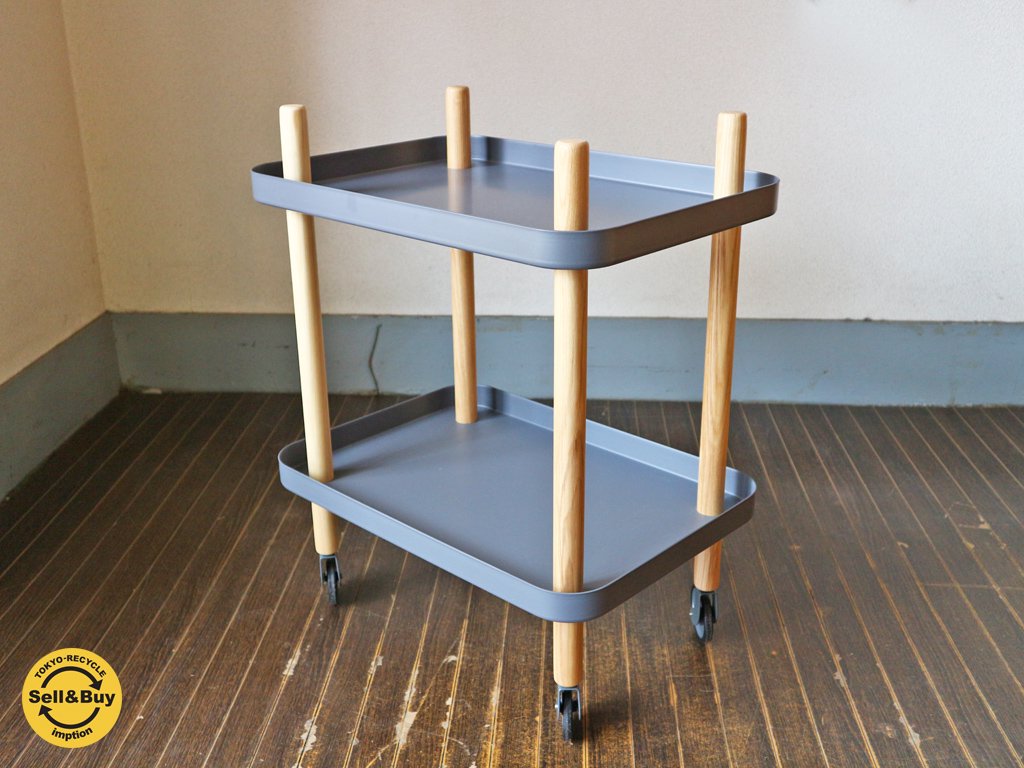 ノーマンコペンハーゲン normann COPENHAGEN ブロックテーブル Block Table サイドテーブル ワゴン | 中古家具を ...