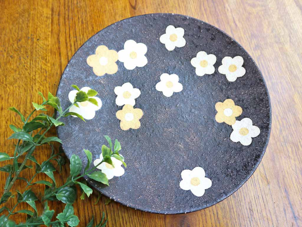 むくり工房 金井啓 フローレット frolet プレート ランダムLL 23.5cm B 入手困難 | 中古家具を探すならTOKYO ...