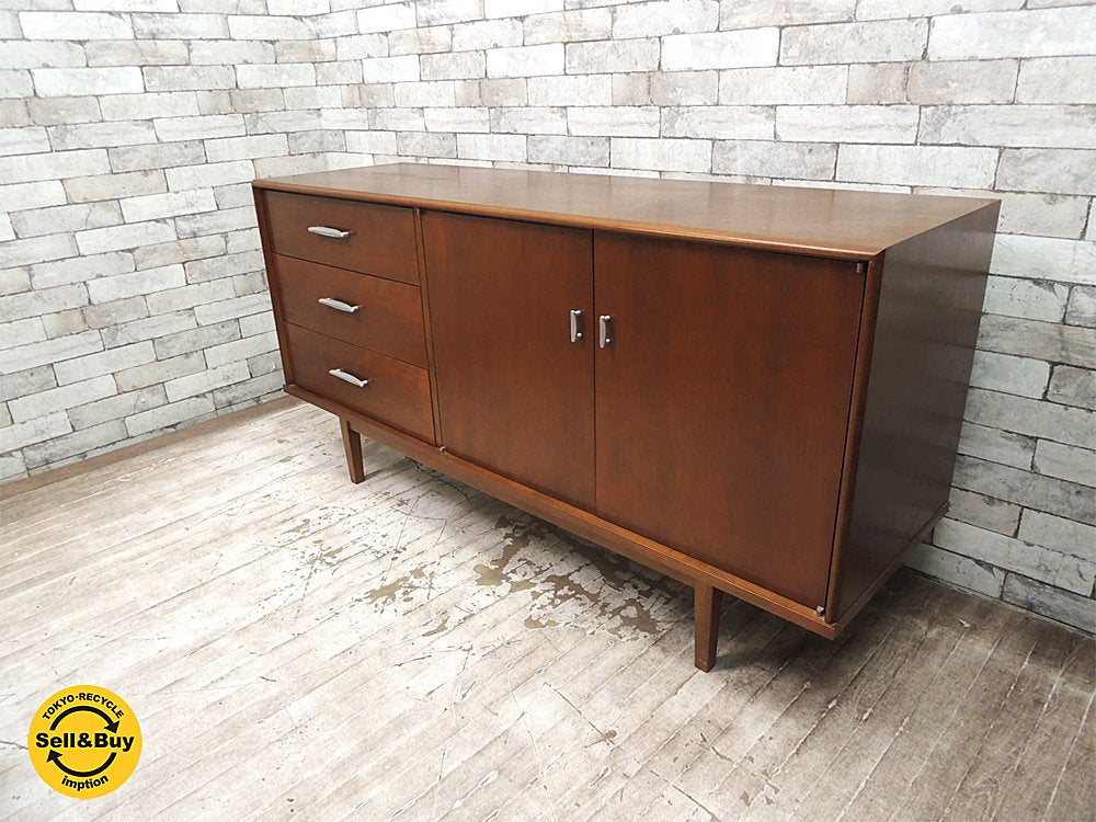 パシフィックファニチャーサービス P.F.S. HD CABINET L サイドボード バーチ材 PFS W149cm | 中古家具を探すなら ...