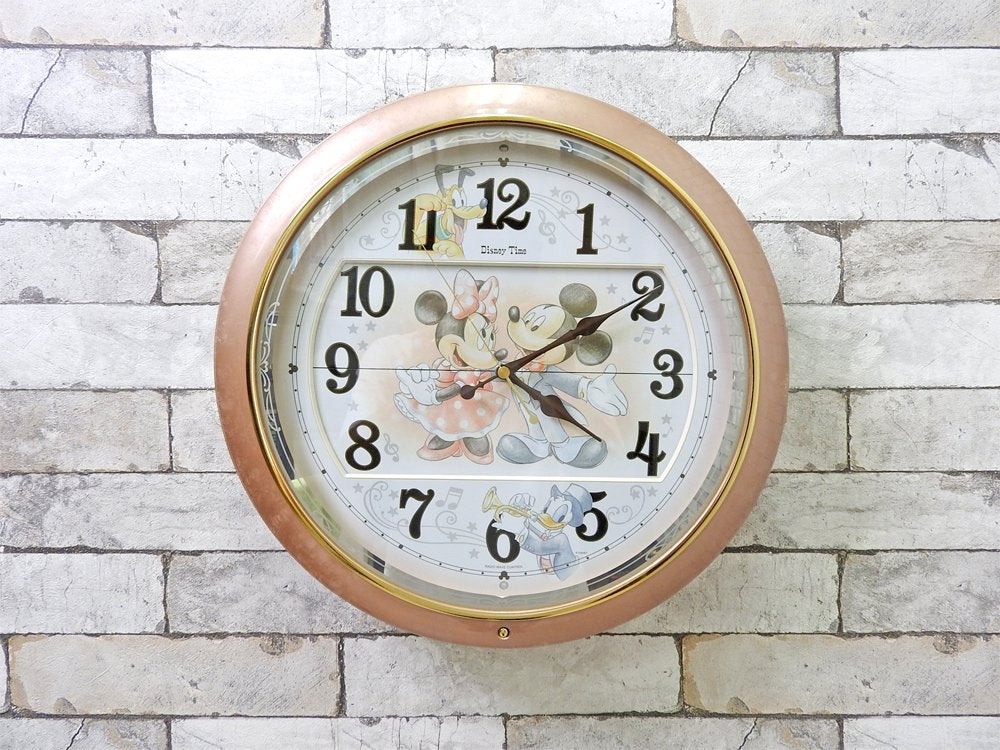 セイコー SEIKO ディズニー Disney からくり 電波クロック FW561A 多機能 6曲 メロディー 掛け時計 定価55,000円 ...