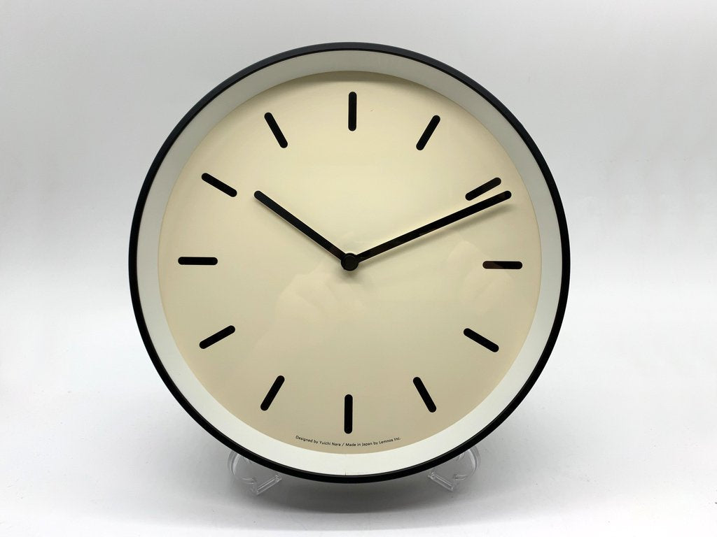 レムノス Lemnos MONO clock 掛け時計 ウォールクロック 奈良雄一デザイン | 中古家具を探すならTOKYO RECYCLE ...