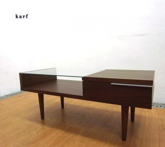 Karf カーフ ウォールナット STREAM ストリーム コーヒーテーブル – TOKYO RECYCLE imption
