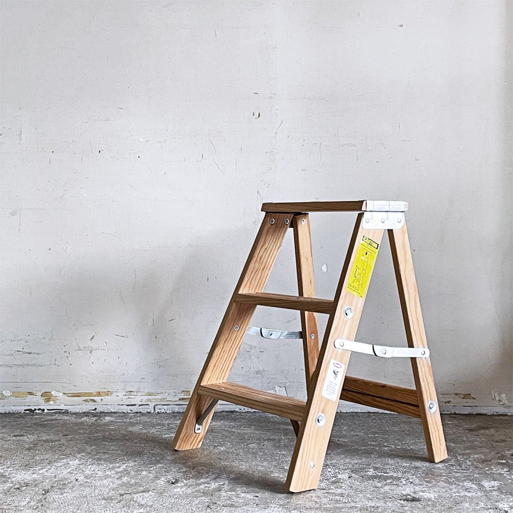 ミシガンラダー Michigan Ladder ウッドステップラダー 脚立 踏み台 サイズ2 パイン材 アメリカ 廃番 希少 – TOKYO ...