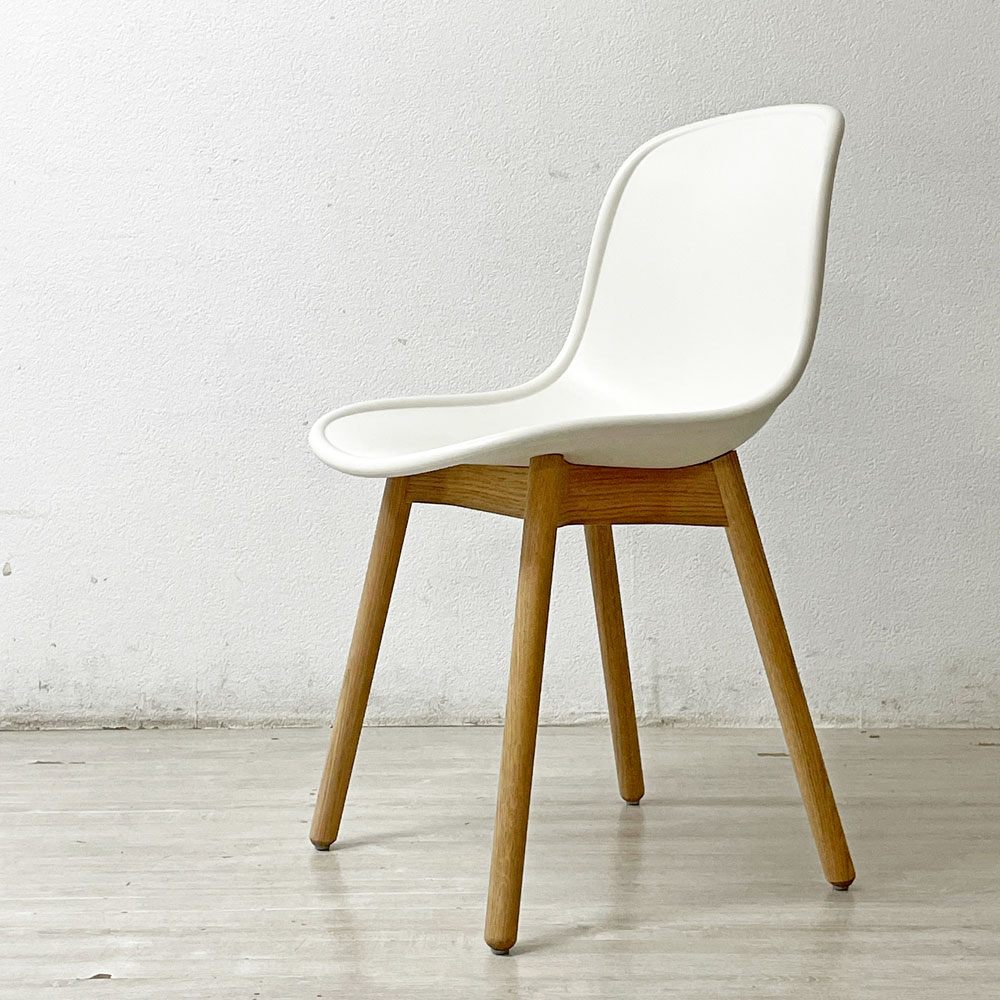 ヘイ HAY ノイ NEU13 ダイニングチェア オーク材 クリームホワイト デンマーク 北欧家具 C | 中古家具を探すならTOKYO ...
