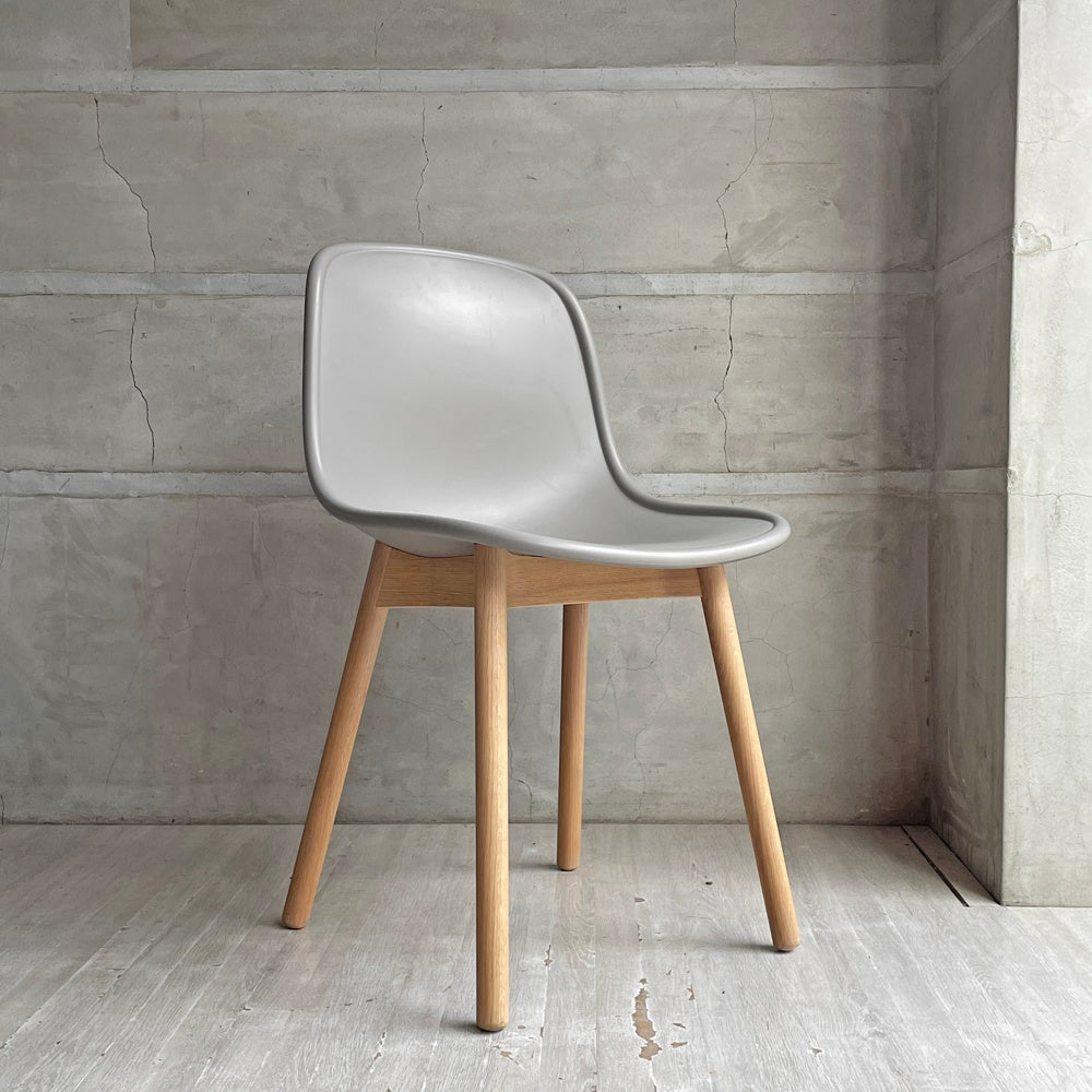 ヘイ HAY ノイ 13 NEU13 ダイニングチェア マッドグレー オーク無垢材 デンマーク 北欧家具 定価￥58,300- ♪ | 中古 ...