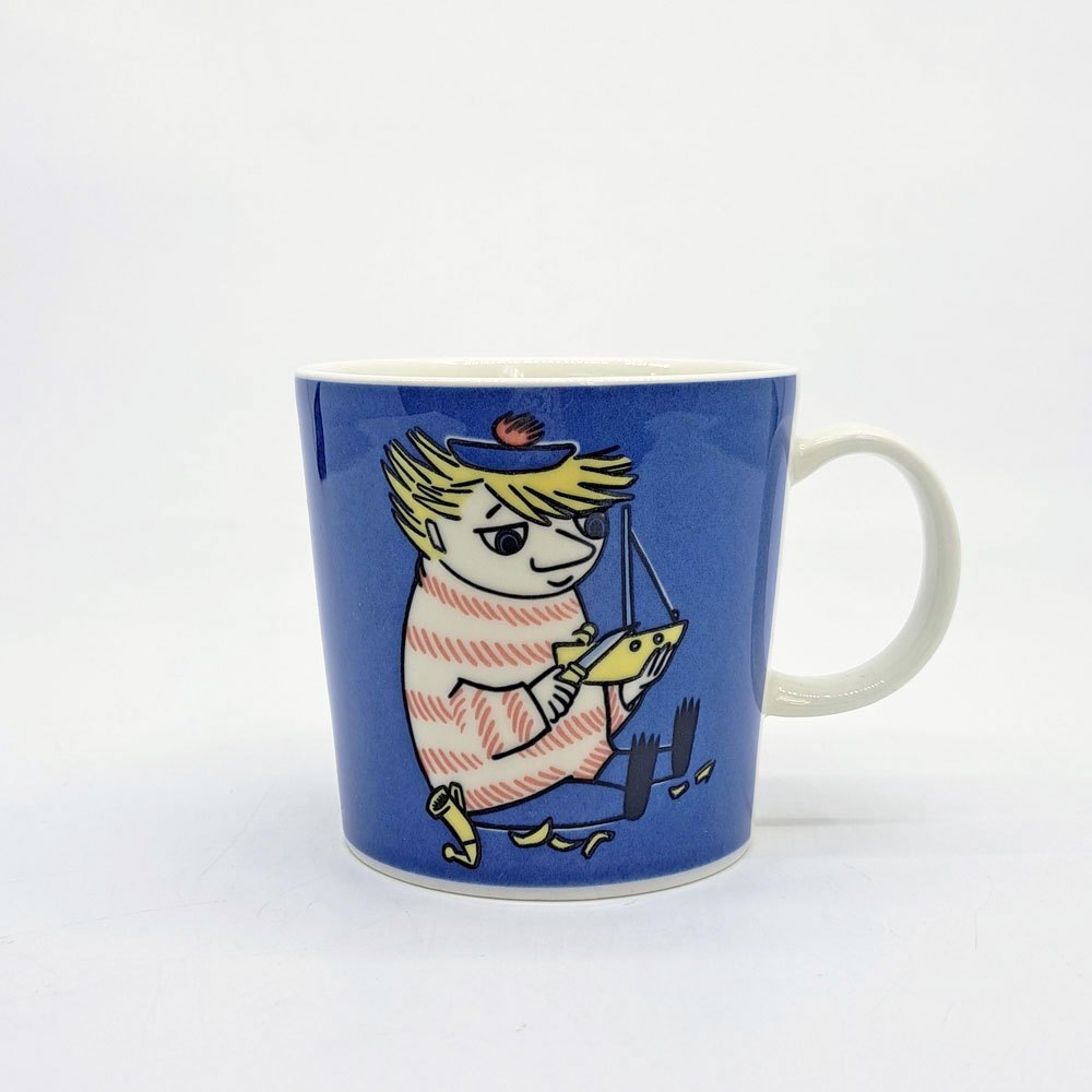 アラビア ARABIA ムーミン Moomin マグカップ トゥーティッキー Tuutikki ブルー 廃番 フィンランド 北欧食器 | 中古 ...
